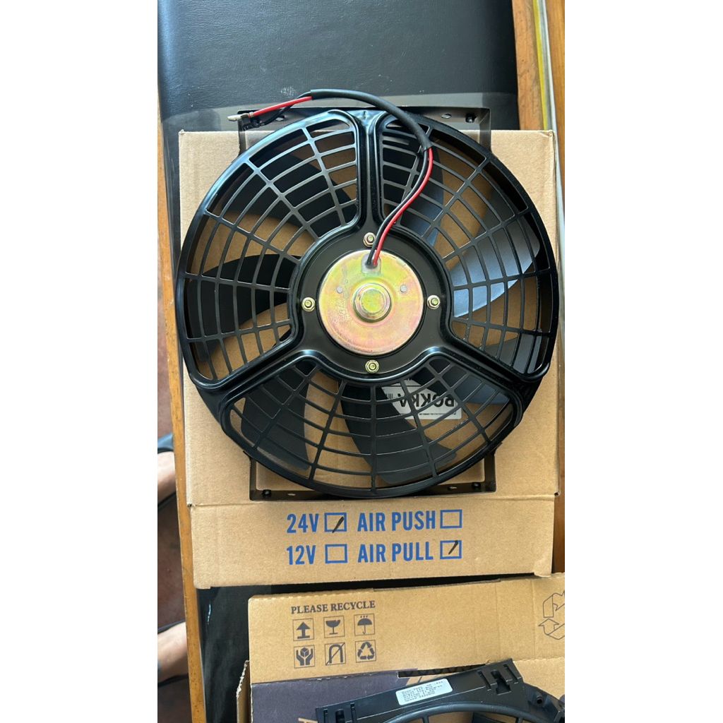 Pokka 24V – 7-Blade Power Auxiliary Fan | Shopee Philippines