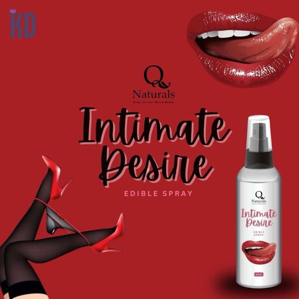 QNATURALS INTIMATE DESIRE EDIBLE SPRAY 50ML | Shopee Philippines