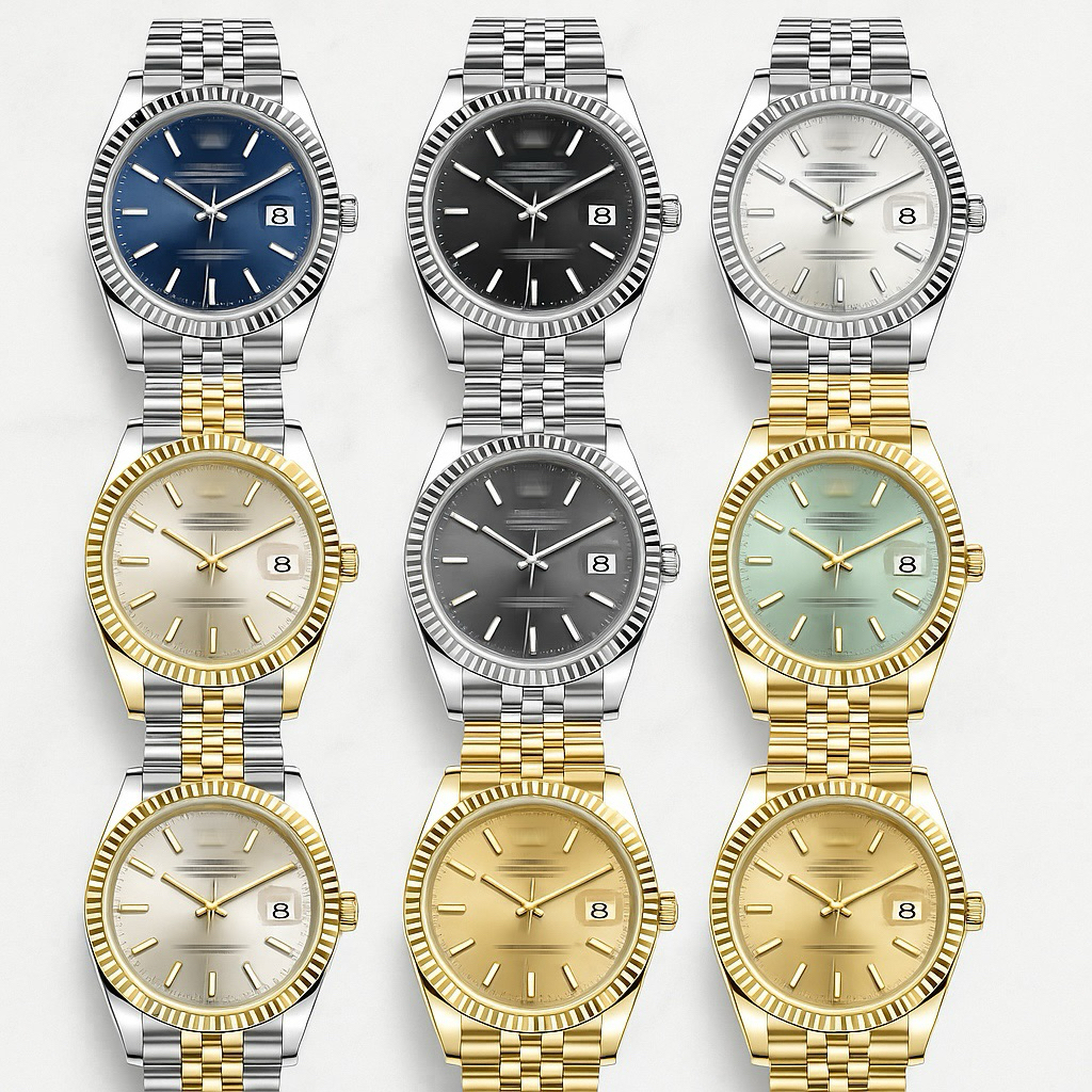 DateJust Stainless Steel Fashion Business Daily Wear High-End Luxury ...