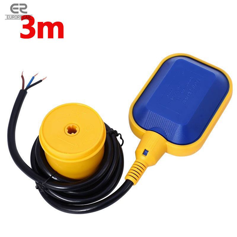 3M Float Switch For Water Tank Cable Type Liquid Fluid Water Level Controller Sensor Float Valve ...