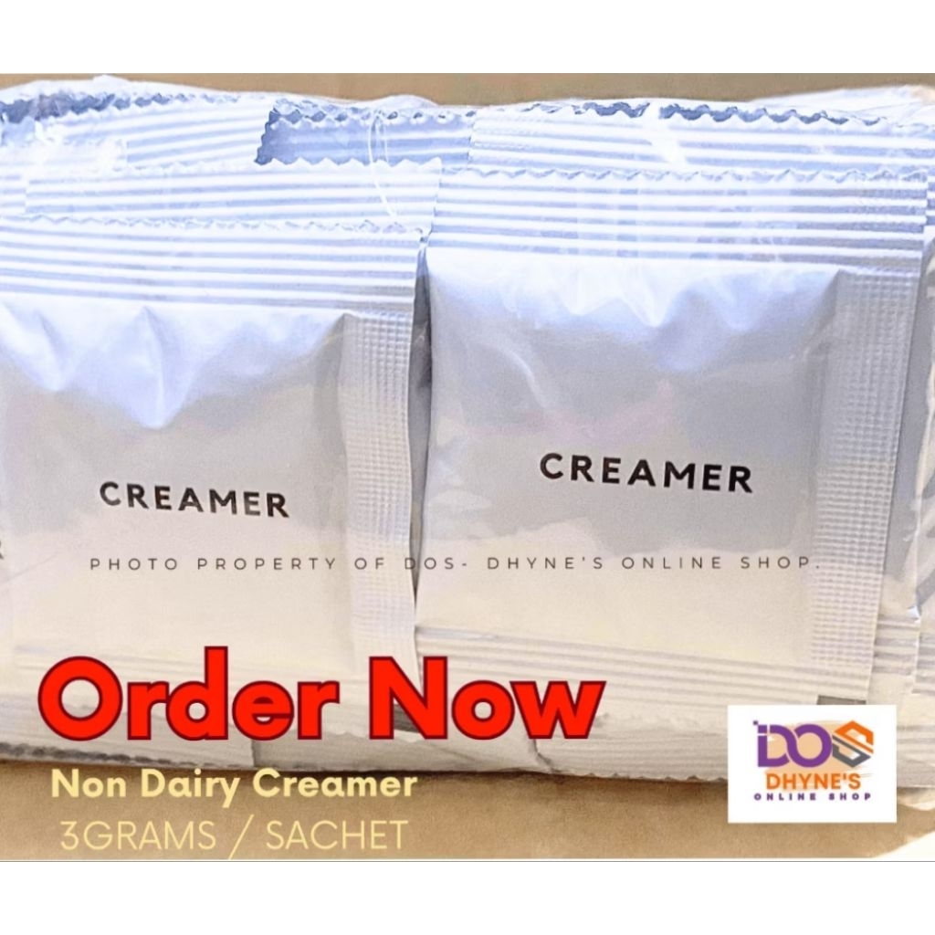 CREAMER NON DAIRY MILK POWDER SACHET 3grams 50PCS. | Shopee Philippines