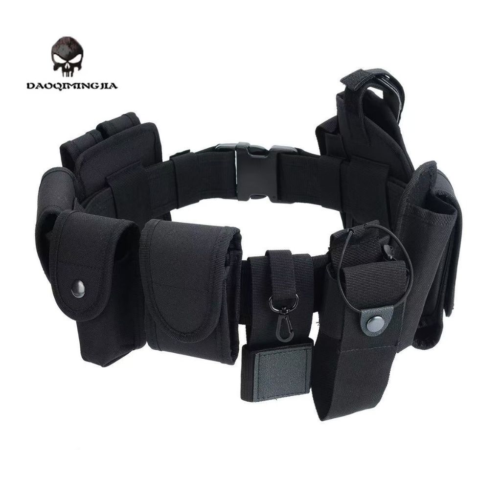 Professional Set 】 Multi functional Tactical Patrol Belt Ten piece Set ...