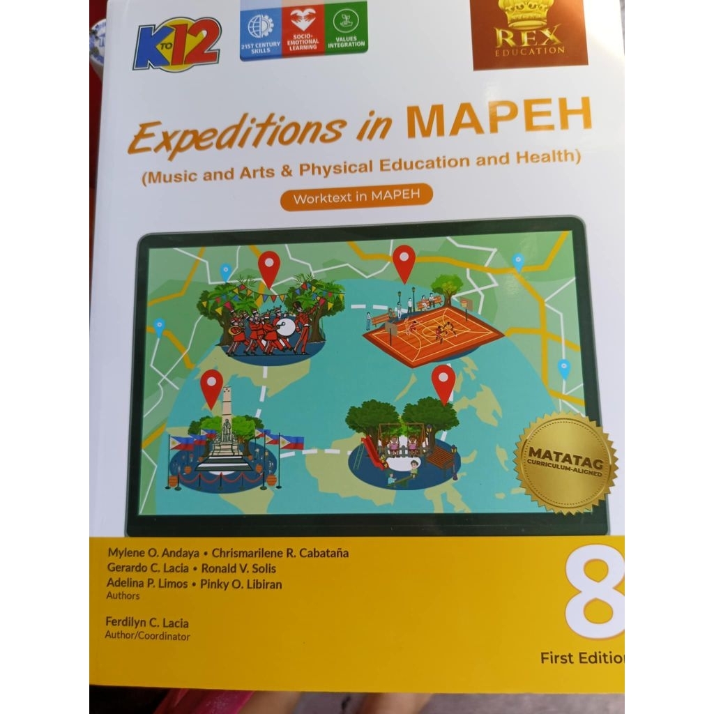 EXPEDITION IN MAPEH GRADE 8 - 2025 MATATAG EDITION | Shopee Philippines