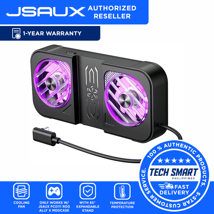 JSAUX Cooling Fan Only Works with JSAUX PC0111 ROG Ally X ModCase, Dual ...