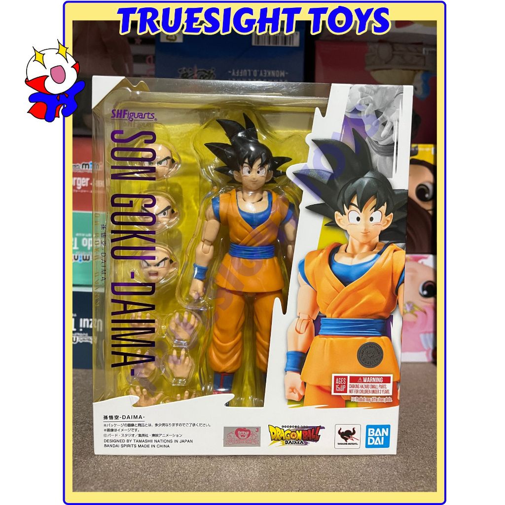 SH Figuarts SHF Dragon Ball Daima Goku (Adult ver) | Shopee Philippines