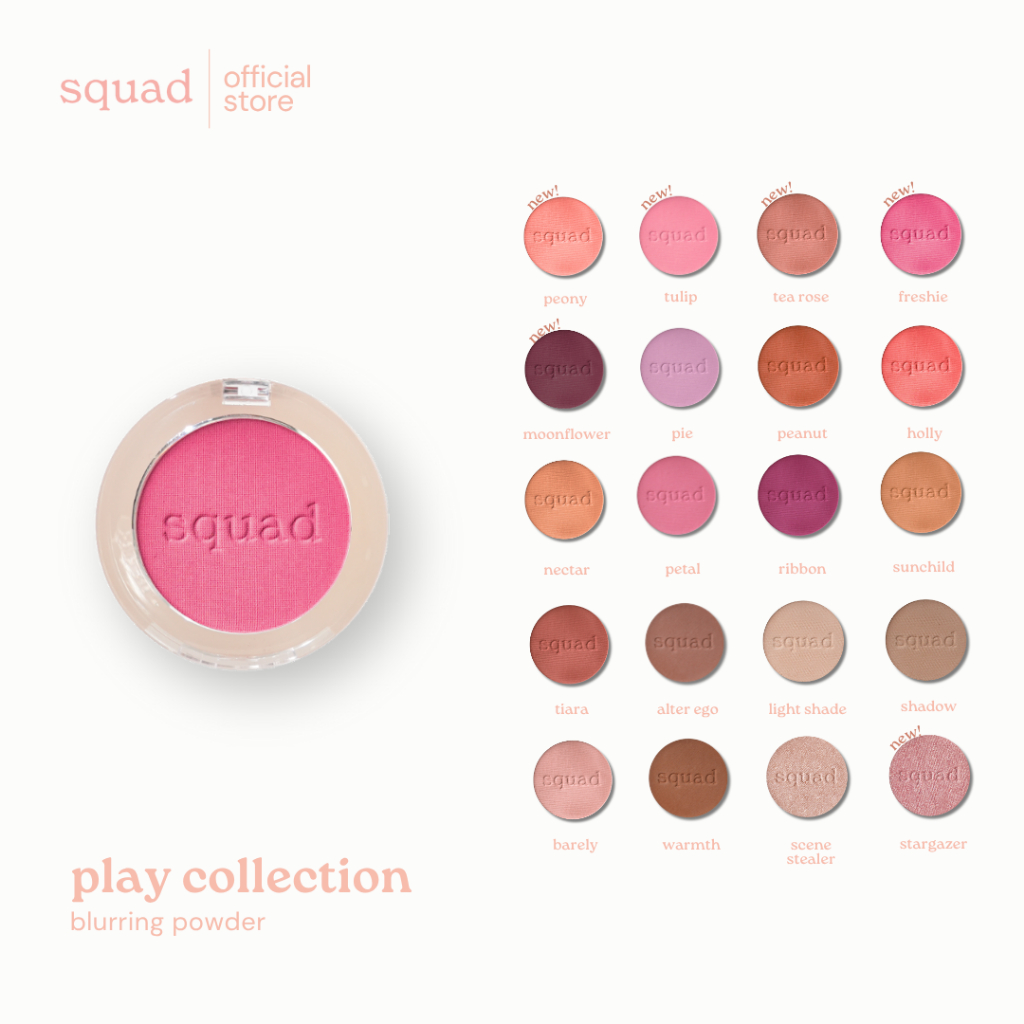Squad Cosmetics Play Collection | Shopee Philippines