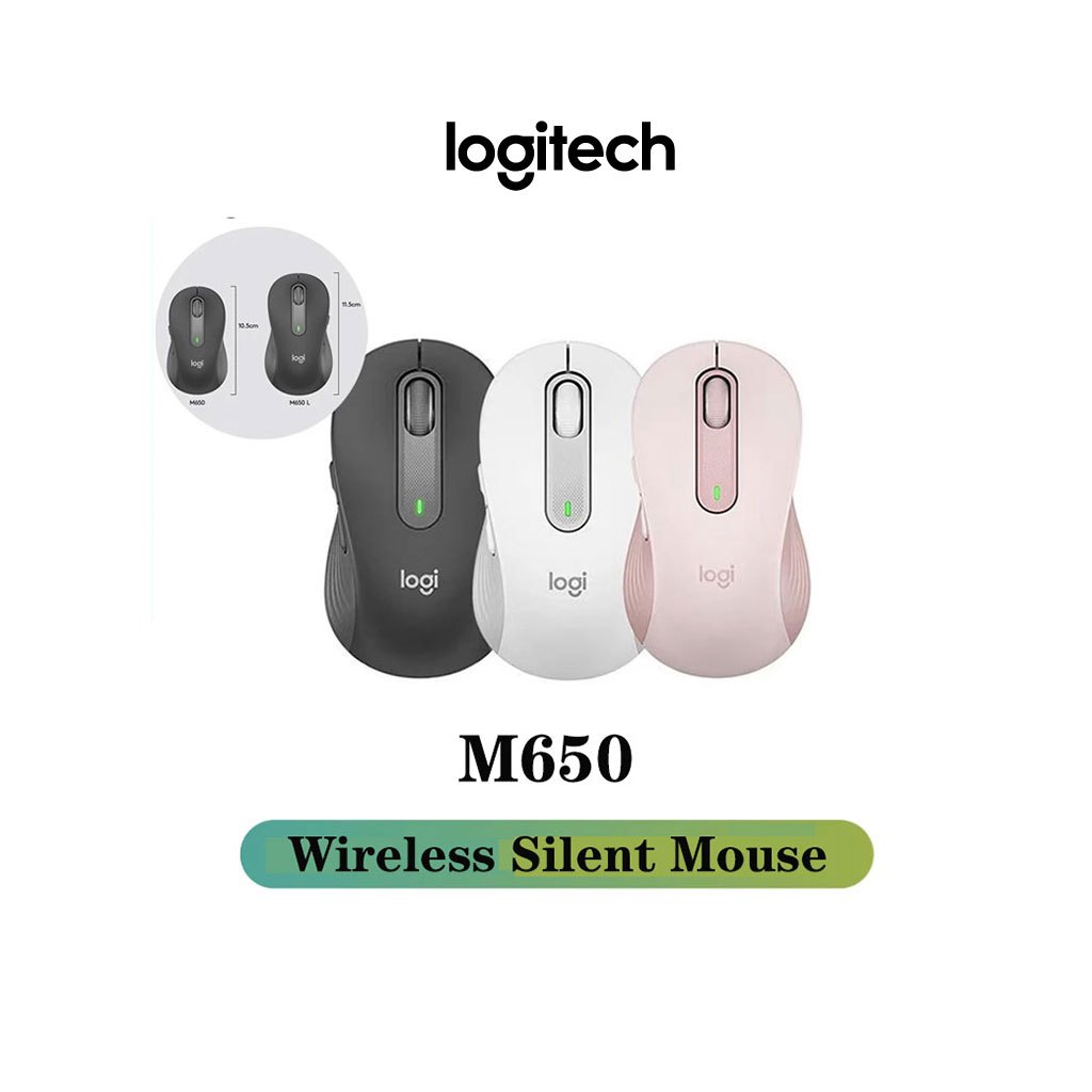Logitech mouse m650/650L silent mouse wireless mouse Bluetooth mouse ...