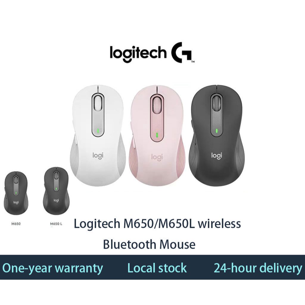 M650/M650L Silent Bluetooth Mouse, Office Mouse, 1 Year Warranty Same ...