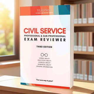 Civil Service Exam Reviewer 2026 Professional and Sub-professional ...