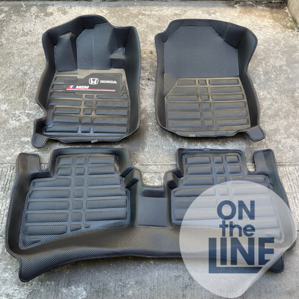 Honda Brio diamond deep dish matting Floor matting | Shopee Philippines