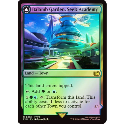 Balamb Garden, SeeD Academy MTG - Final Fantasy (Various) | Shopee ...