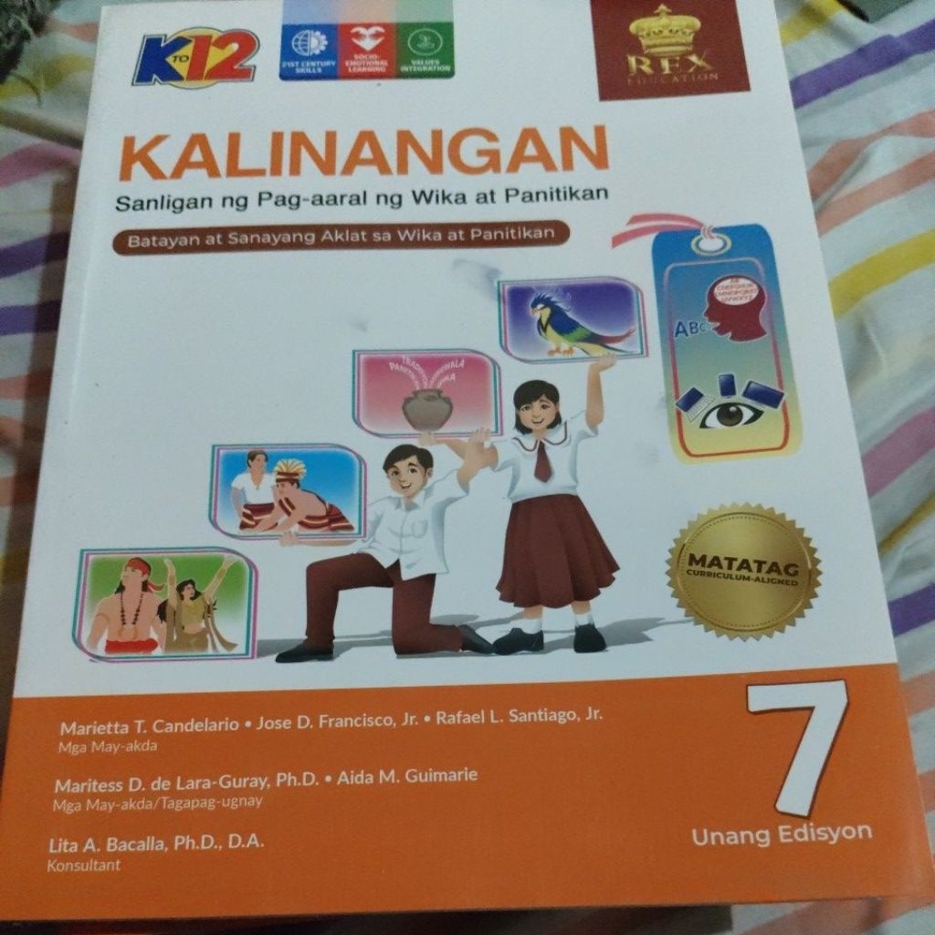 KALINANGAN 7 2024 MATATAG EDITION FILIPINO | Shopee Philippines