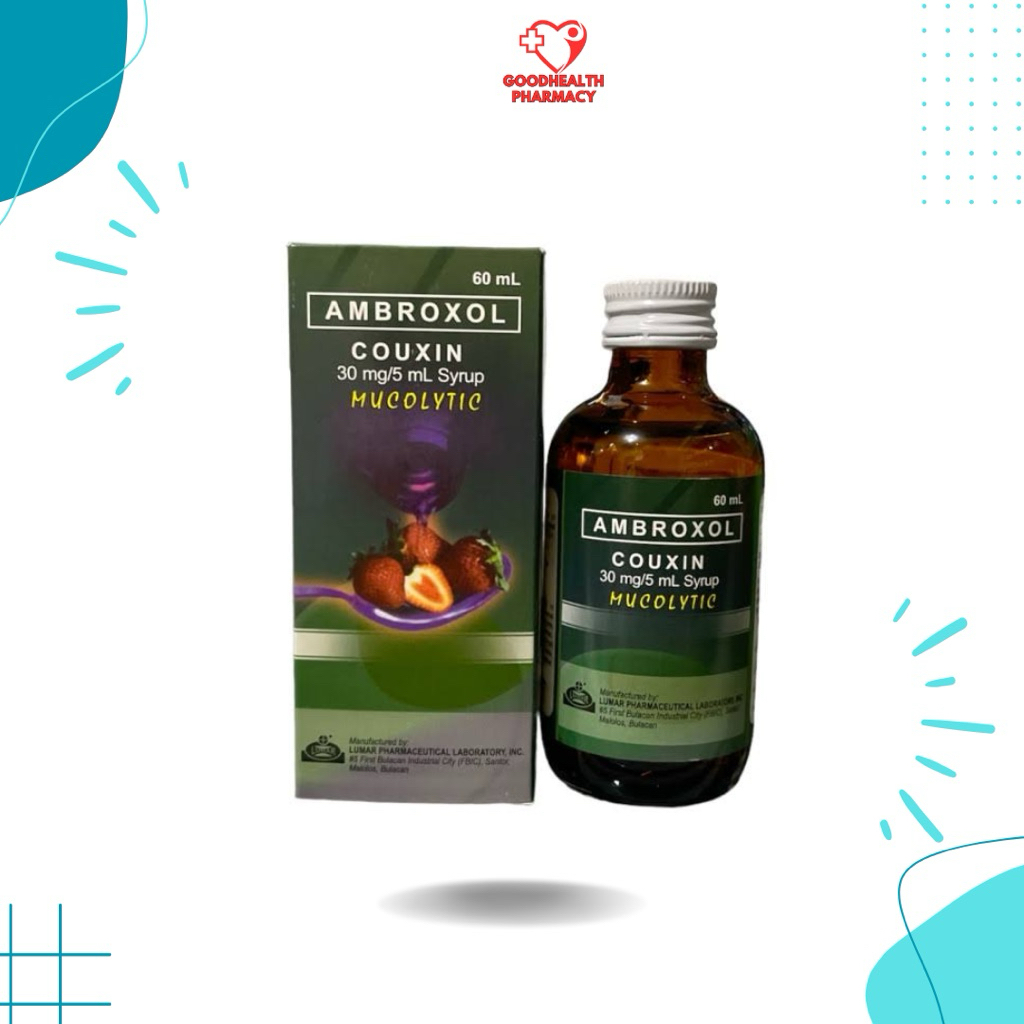 COUXIN Ambroxol Hydrochloride 30mg / 5mL Syrup 60mL Strawberry | Shopee ...