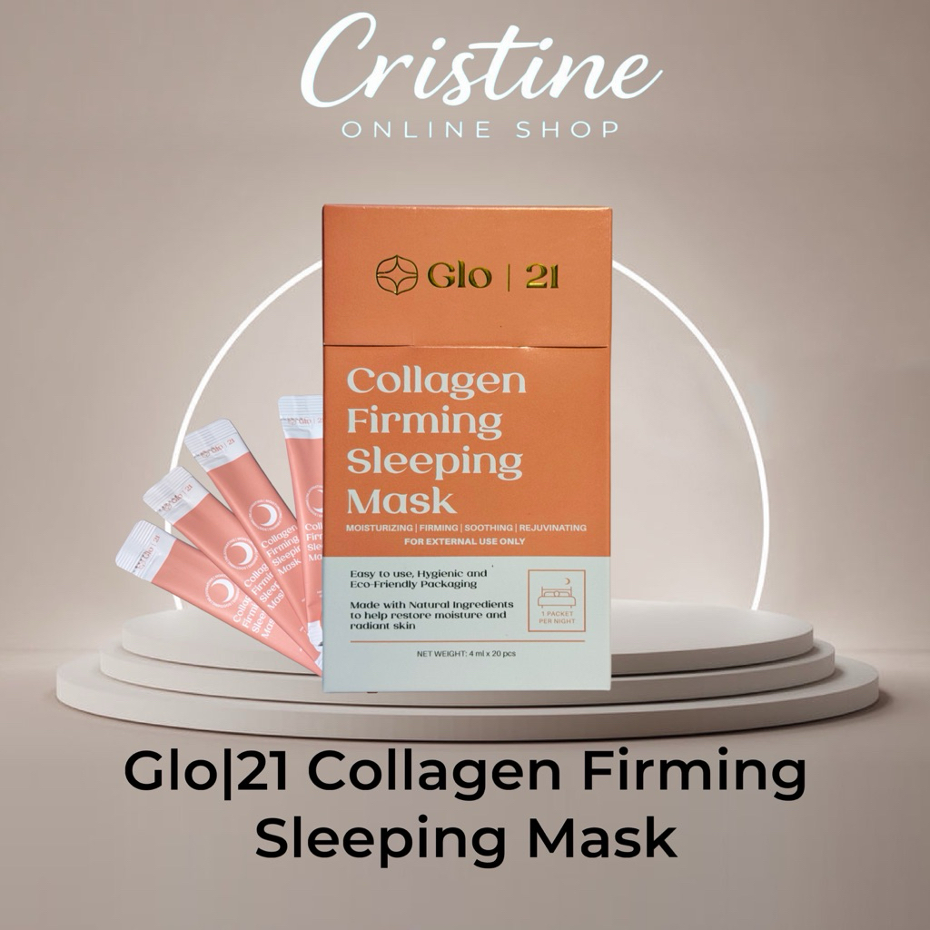 Glo 21 Collagen Firming Sleeping Mask 20pieces per Box | Shopee Philippines