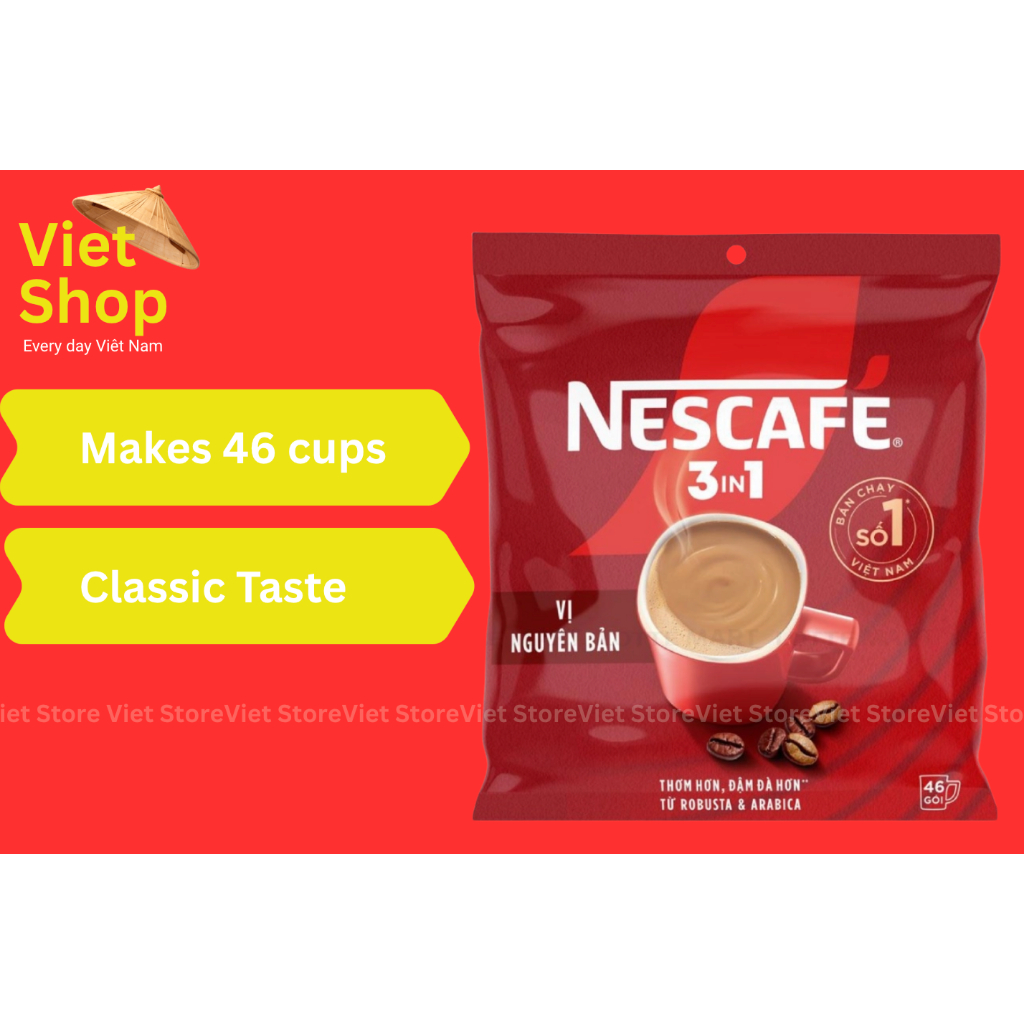 Nescaf Vietnam 3in1 Bag | Shopee Philippines