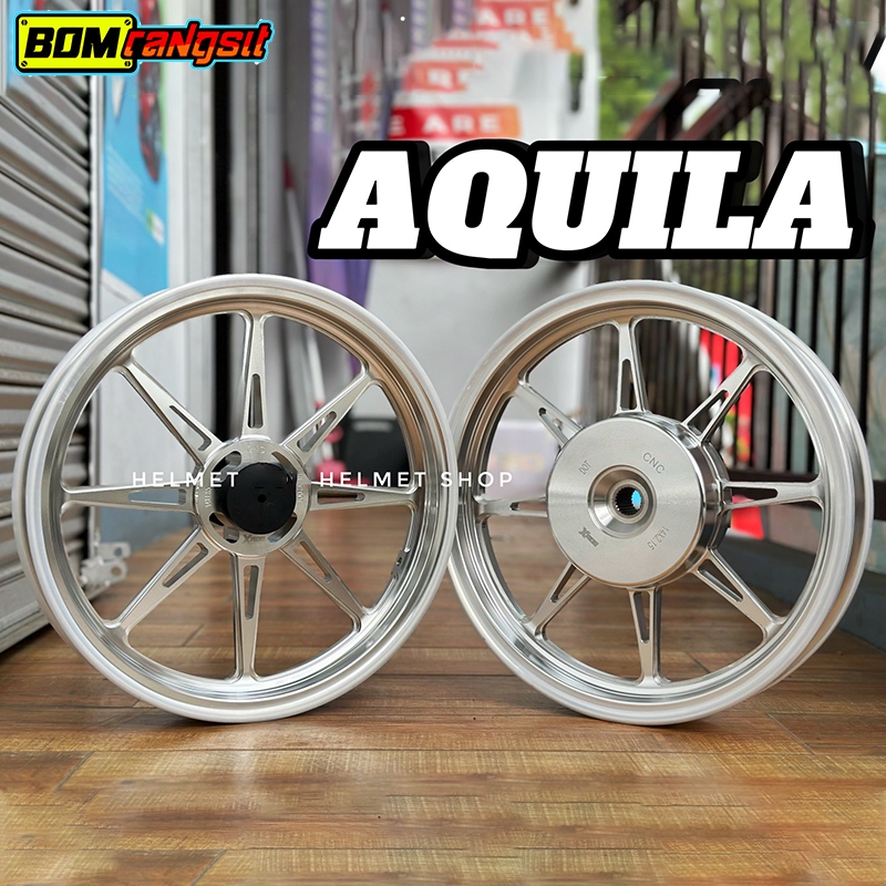 BOM RANGSIT BomX AQUILA Alloy Mags 14S Honda Click 125 For Motorcycle ...