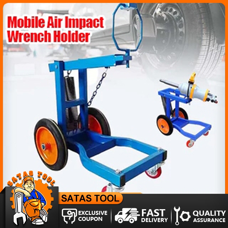 Mobile Air Impact Wrench Holder, 1 Inch Pneumatic Impact Gun Mobile ...