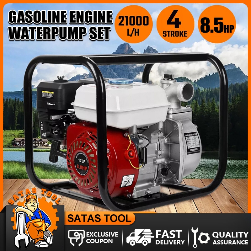 4-stroke Gasoline Engine Water Pump 8.5HP High-lift gasoline engine ...