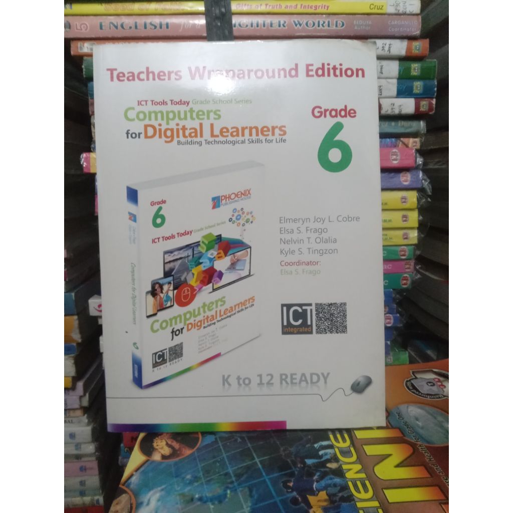TEACHER'S WRAPAROUND EDITION COMPUTERS FOR DIGITAL LEARNERS GRADE 6 (NEW) | Shopee Philippines