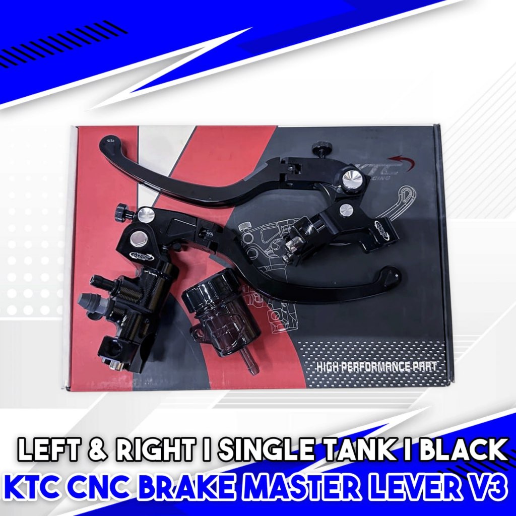 KTC CNC BRAKE MASTER LEVER VERSION 3 LEFT AND RIGHT SINGLE TANK ...