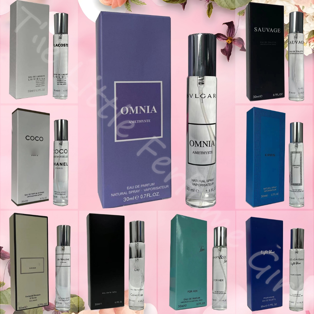 Mini Perfume 30ml Oil Based For Men And Women Fragrance Long Lasting ...