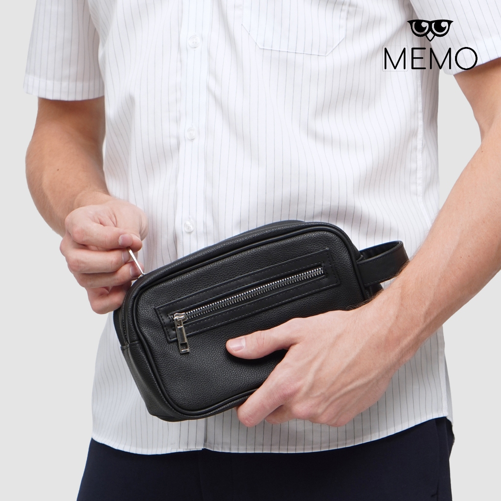 Memo Travel Kit For Men (Black) | Shopee Philippines