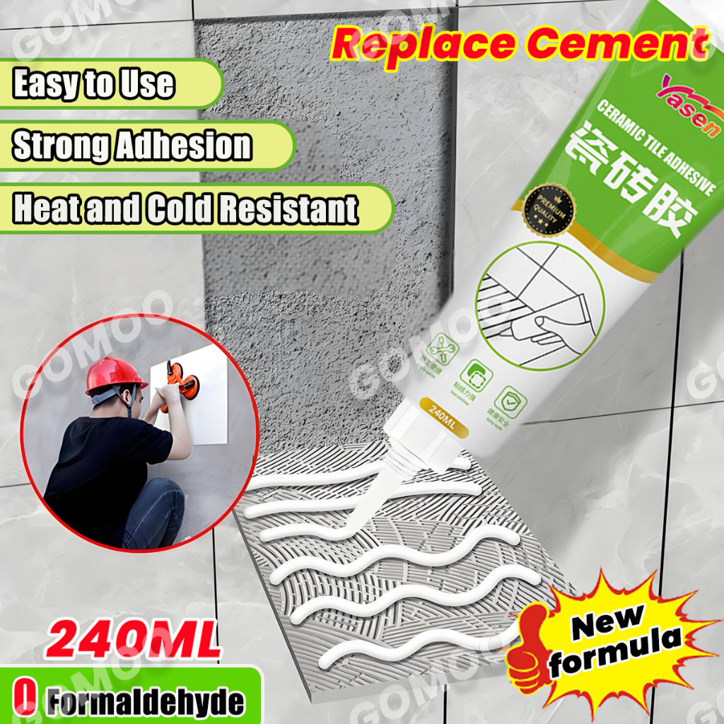 Tile Adhesive Glue for Wall Tiles Repair Sealant Grouting Crack Filling ...