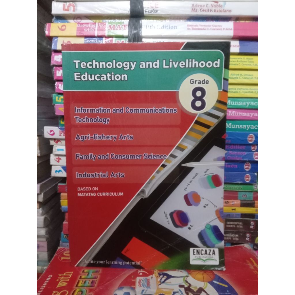 TECHNOLOGY AND LIVELIHOOD EDUCATION GRADE 8 (USED) | Shopee Philippines