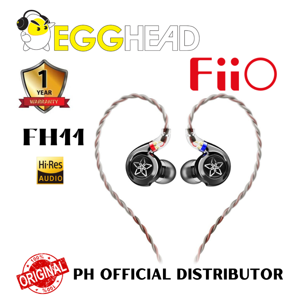 FiiO FH11 | 1 Balanced Armature 1 Dynamic Driver IEM | Shopee Philippines