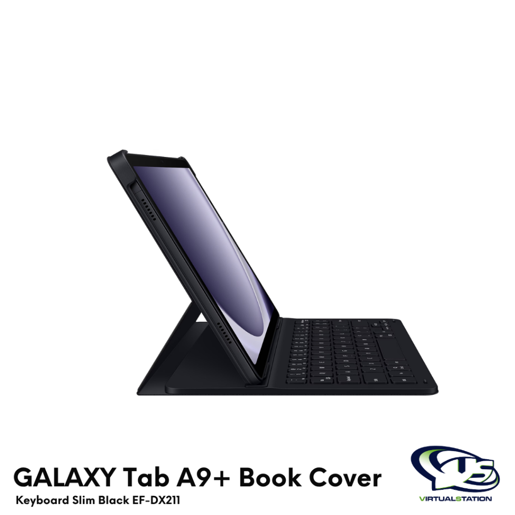 Galaxy Tab Book Cover Keyboard Slim Black EFDX211 for A9+ | Brand New ...
