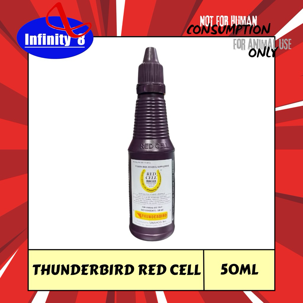 THUNDERBIRD RED CELL 50ML | Shopee Philippines