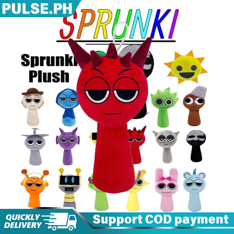 Sprunki Incredibox Plushie Wenda Gray Oren Raddy Plush Dolls & Stuffed ...