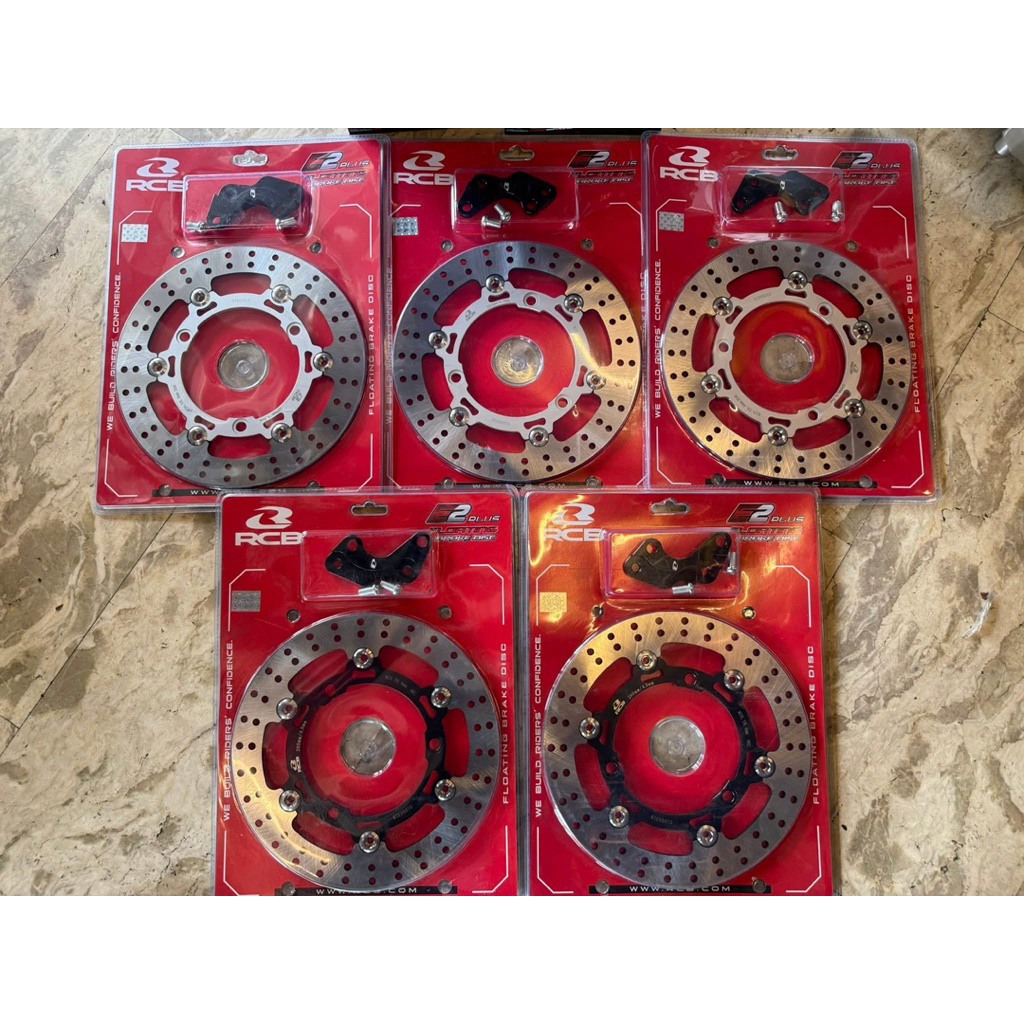RCB E2+ Floating Big disc 260mm/w Bracket for stock Caliper For NMAX ...