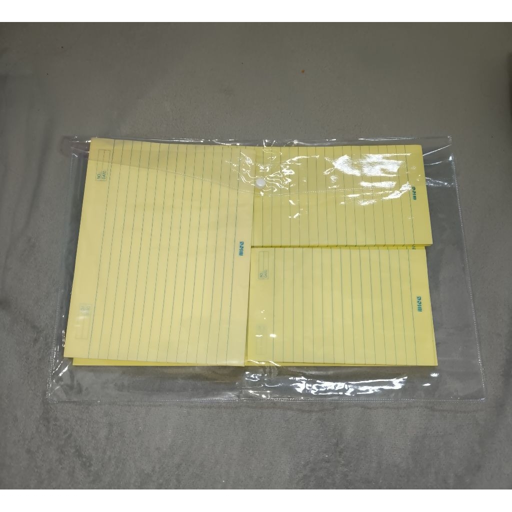 Mica Yellow Pad paper set (1 of each size) | Shopee Philippines