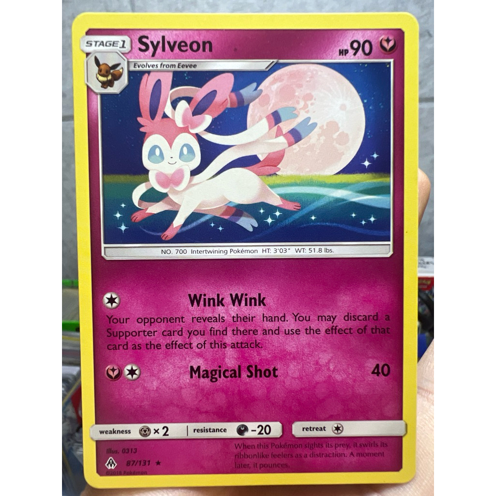 Sylveon - 87/131 - Fairy Type - Pokemon TCG | Shopee Philippines