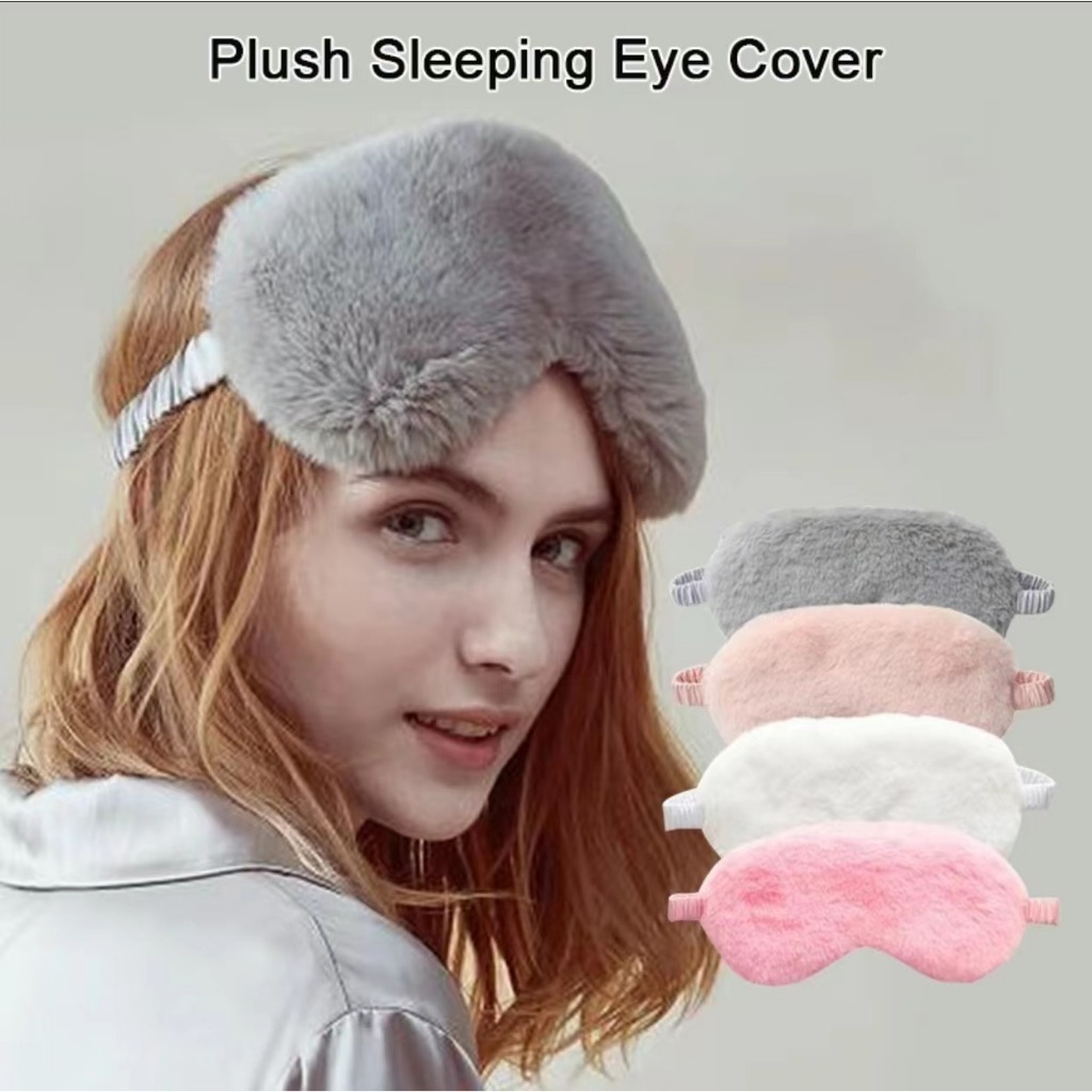 Sleeping Cover Sleeping Blindfold Soft Plush EyeCover Cute Cloud Eye ...
