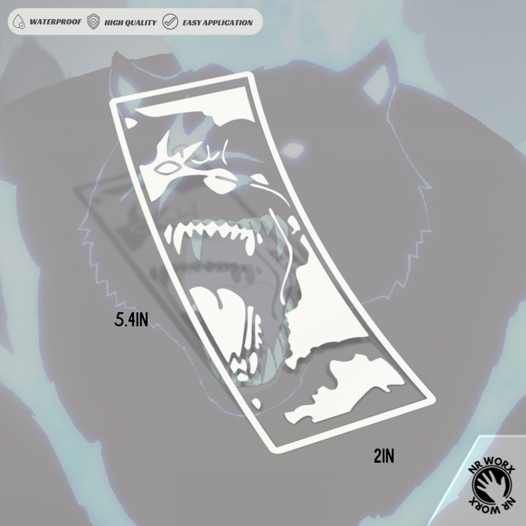 Tank Solo Leveling Anime Vinyl Decal NR Worx | Shopee Philippines