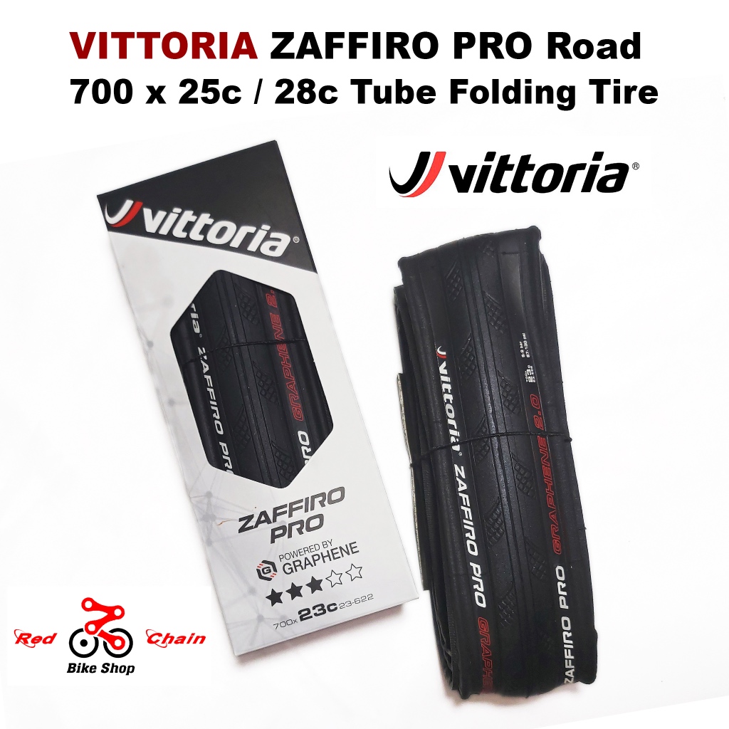 *ON SALE* VITTORIA ZAFFIRO PRO 700 x 25c /28c, Graphene 2, ROAD Folding ...