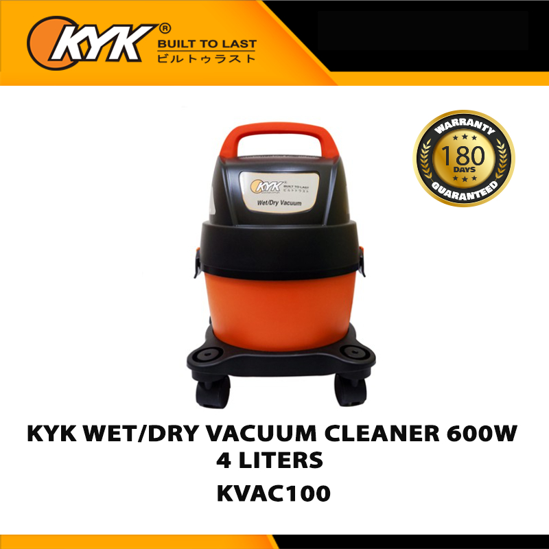 Kyk Wet/Dry Vacuum Cleaner 4L Kvac100 | Shopee Philippines