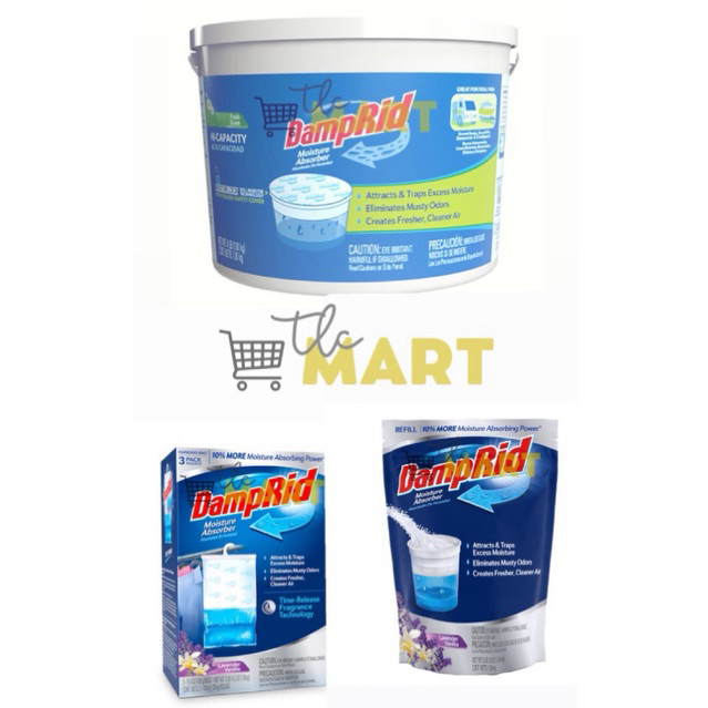 Damp Rid Moisture Absorber and Refill | Shopee Philippines