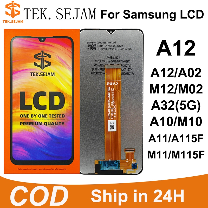 TEK.SEJAM LCD For Samsung A12 A02 M12 M02 A10 A11 Original lcd Display ...