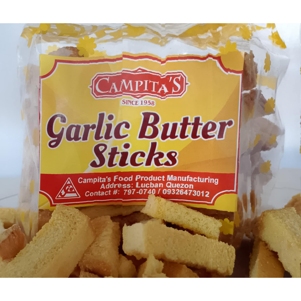Campita's Garlic Butter Sticks | Shopee Philippines
