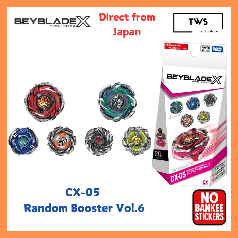 Takara Tomy Beyblade X CX-05 Random Booster Vol.6 | Shopee Philippines