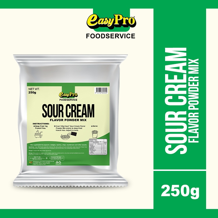 EASYPRO - Sour Cream Flavor Powder mix 250g | Shopee Philippines