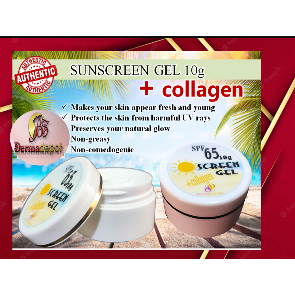 SUNBLOCK SUNSCREEN GEL w/ COLLAGEN | Shopee Philippines