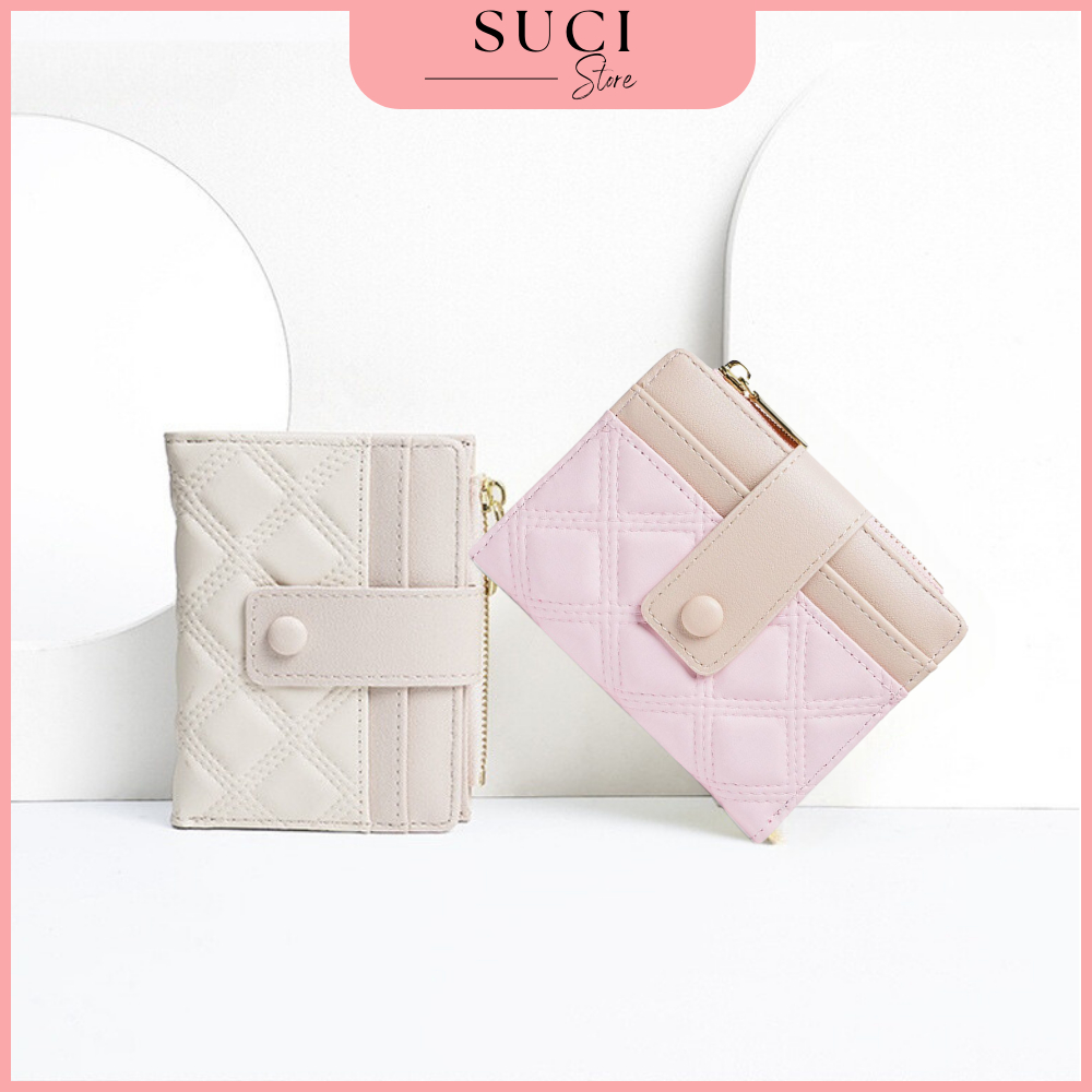 Korean cute small wallet, Fashionable mini women's money wallet made of ...