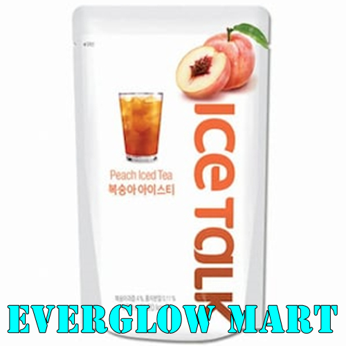 ICE TALK PEACH ICED TEA 230ML POUCH JUICE DRINKS EVERGLOW MART | Shopee ...