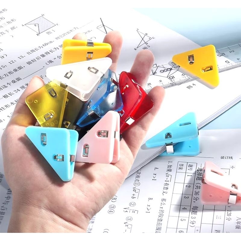 Sunshine Plastic corner clip Index Clamp Clip small clip edge triangle ...