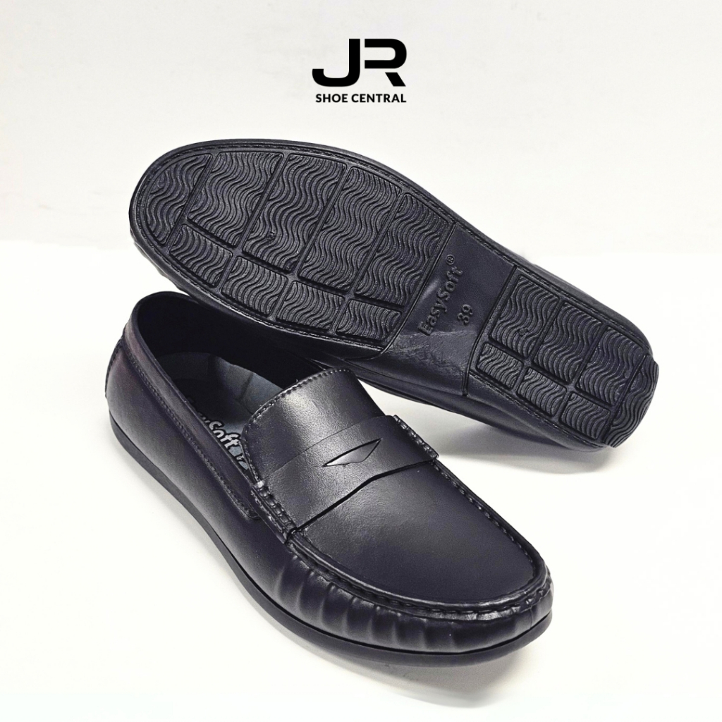 EasySoft BOLTON Black Loafers Nursing Shoes for Men High Quality 100% ...