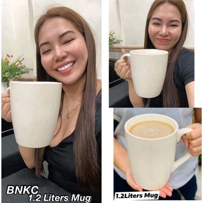 MM Big Mug Liter Mug GIFT idea Coffee Mug Giant Mug Oversized | Shopee ...